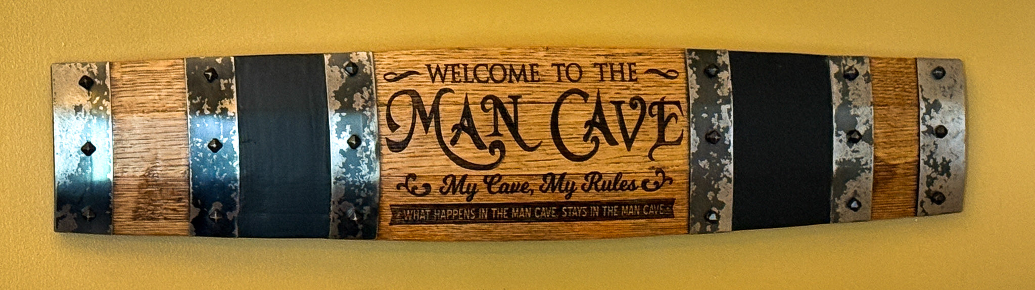 Custom Barrel Stave Signs | Whiskey Wine & Design
