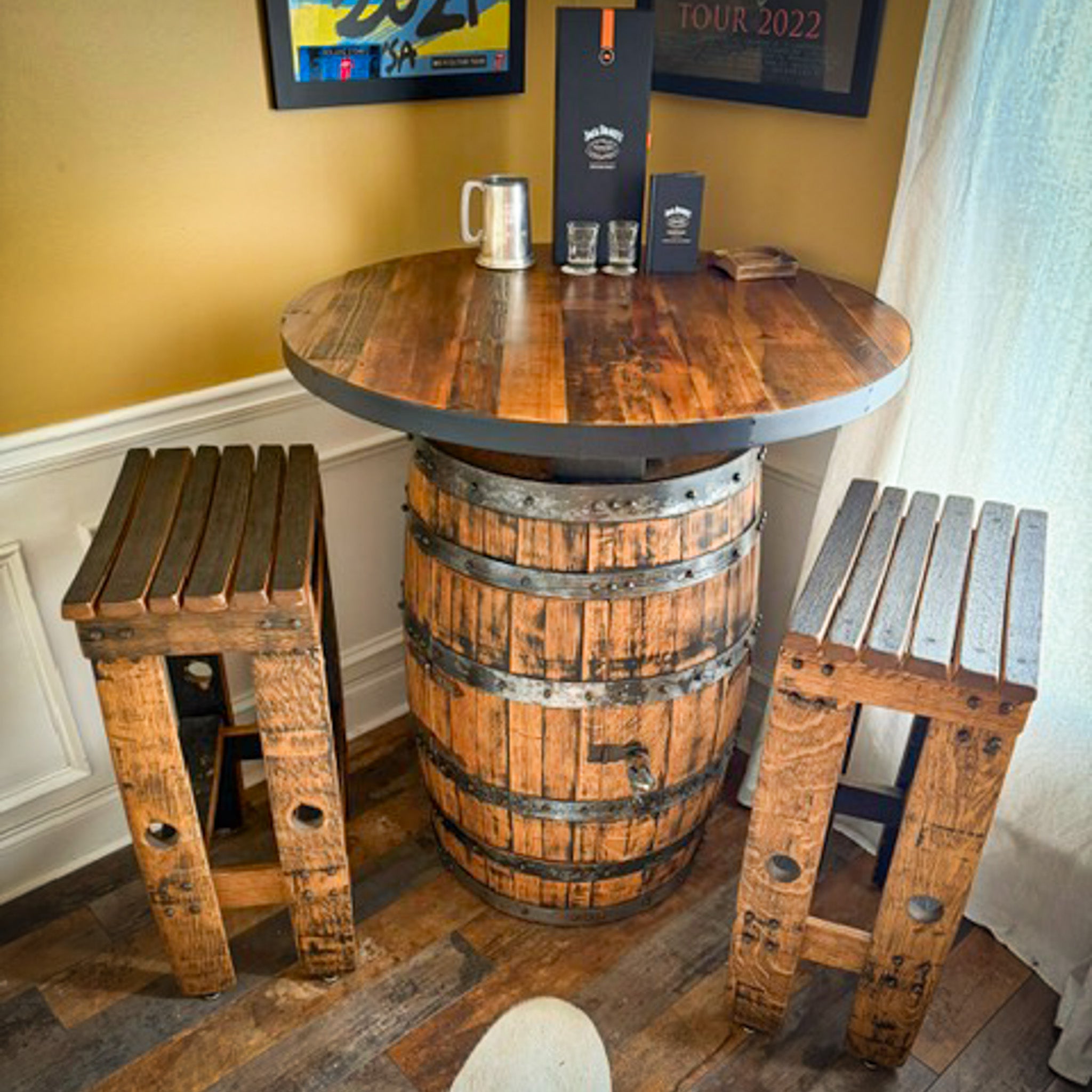 Barrel Topper | Custom Whiskey Barrel Topper