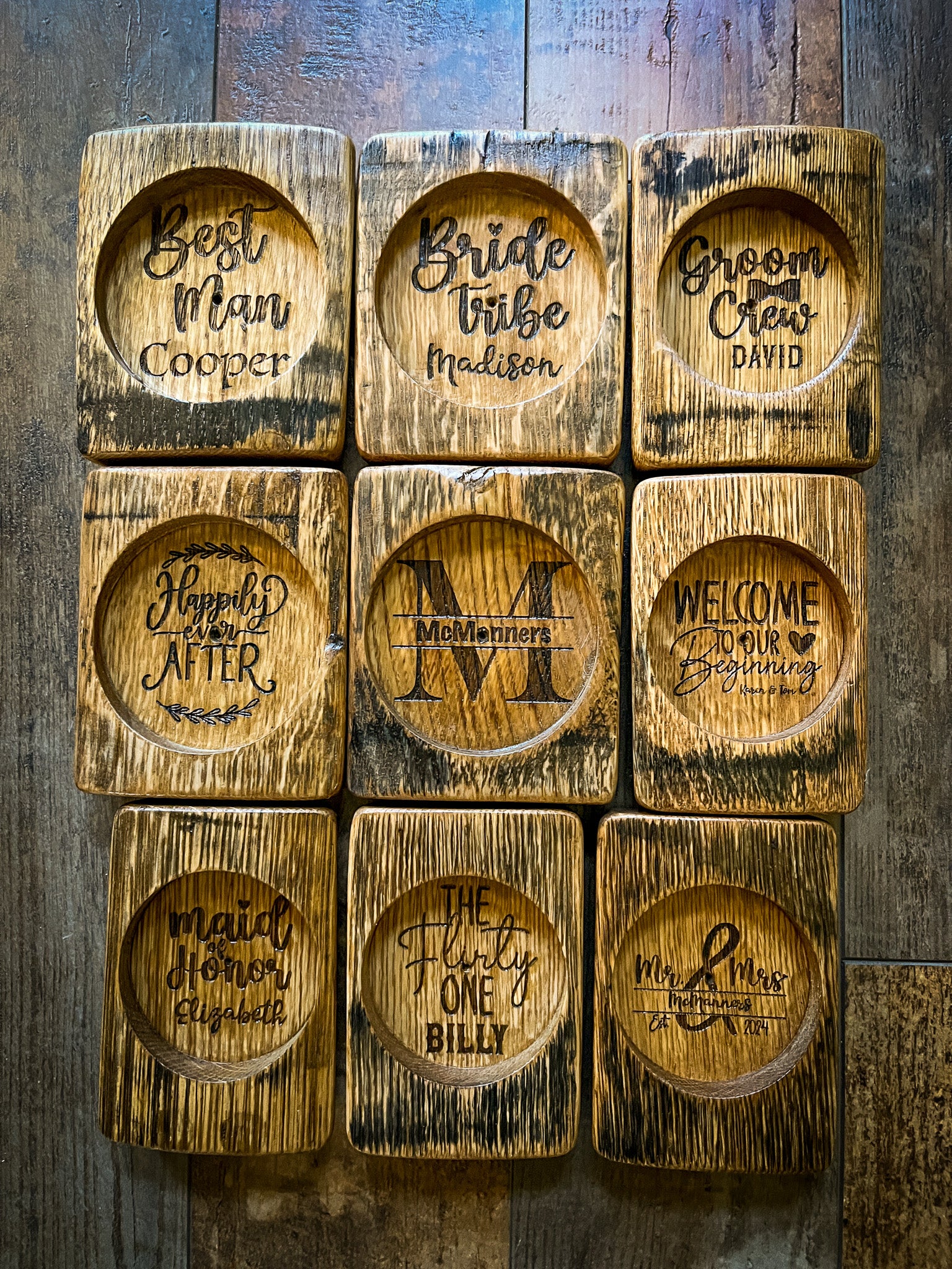 Wedding Coasters Made-to-Order (Any Design)